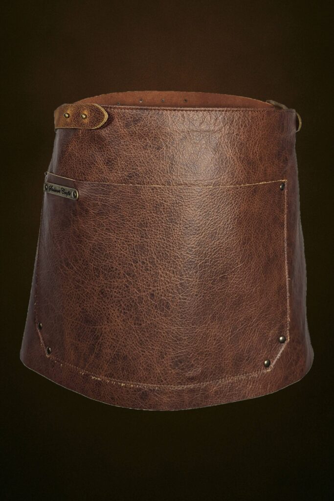 Waiter's Short Waist Apron - Deluxe Leather | Stalwart Crafts